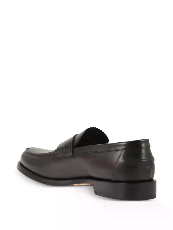 DOUCAL'S Leather Loafers - Brown