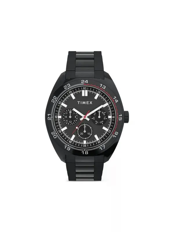 Timex Weston 45mm Chronograph Watch - Black