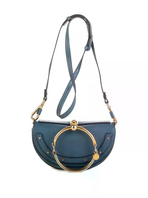 Chloé Half-moon Shoulder Bag With Ring Detail