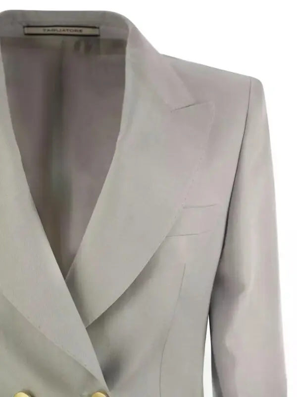 Tagliatore Linen Double-breasted Blazer