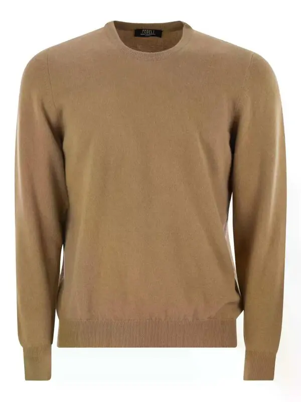 Fedeli Argentina Long-sleeve Sweater - Neutrals