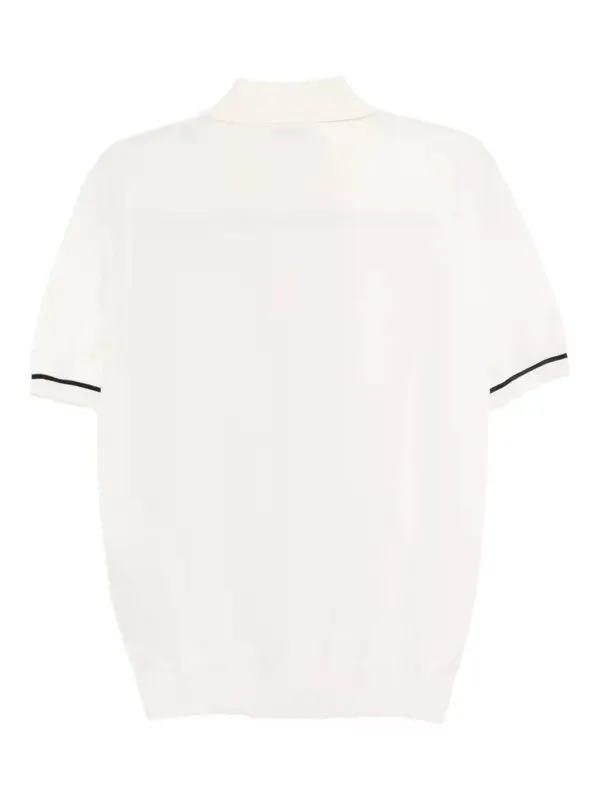 TOM FORD Short-sleeve Polo Shirt - Neutrals