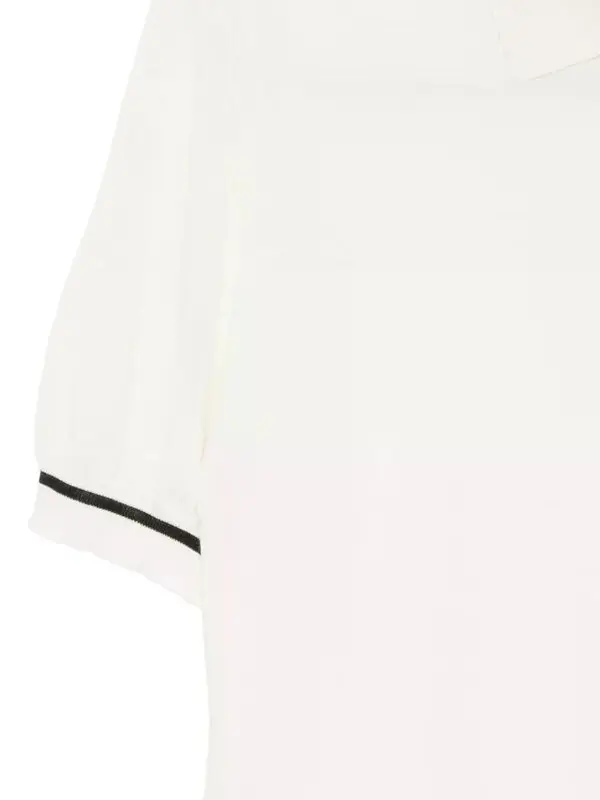 TOM FORD Short-sleeve Polo Shirt - Neutrals