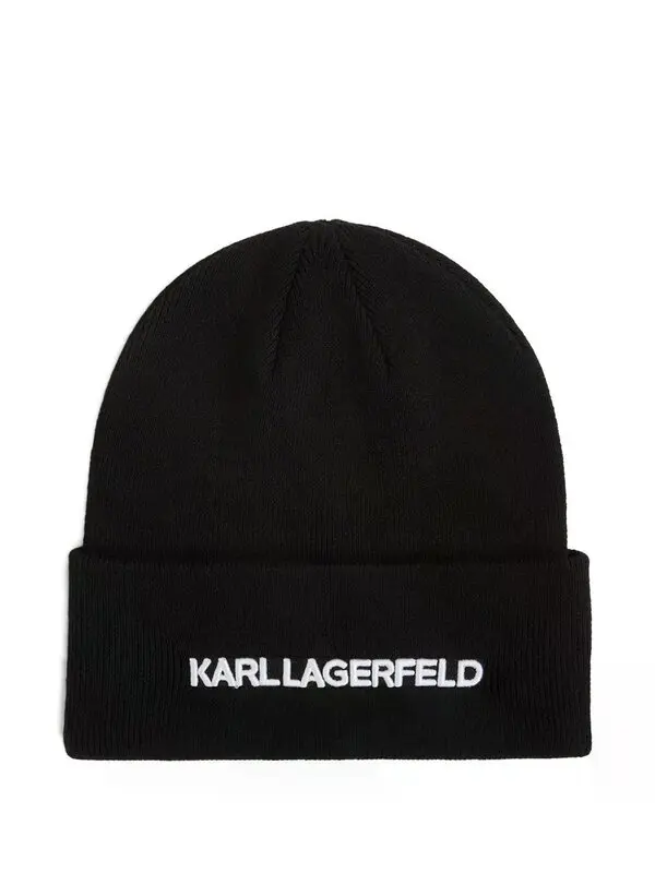 Karl Lagerfeld K/essential Beanie - Black