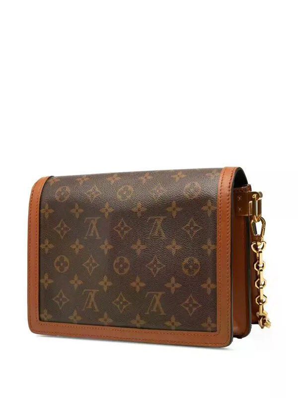 LOUIS VUITTON 2019 Monogram Reverse Dauphine Mm Satchel