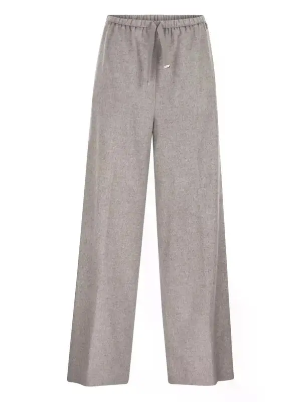 Herno Drawstring Straight Trousers