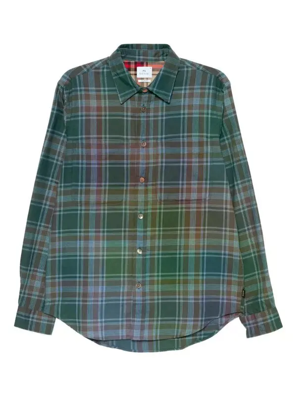 Paul Smith Checked Cotton Shirt
