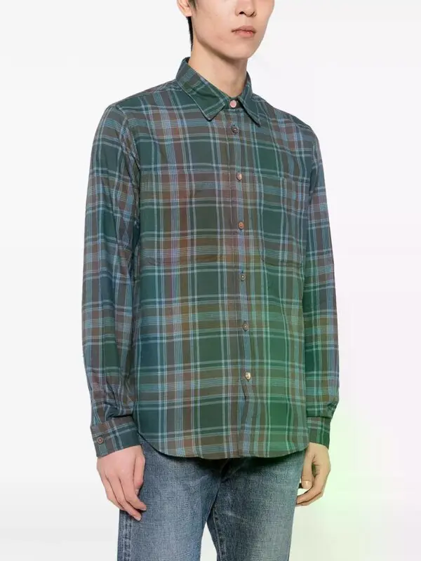 Paul Smith Checked Cotton Shirt