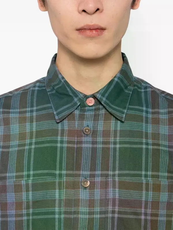 Paul Smith Checked Cotton Shirt