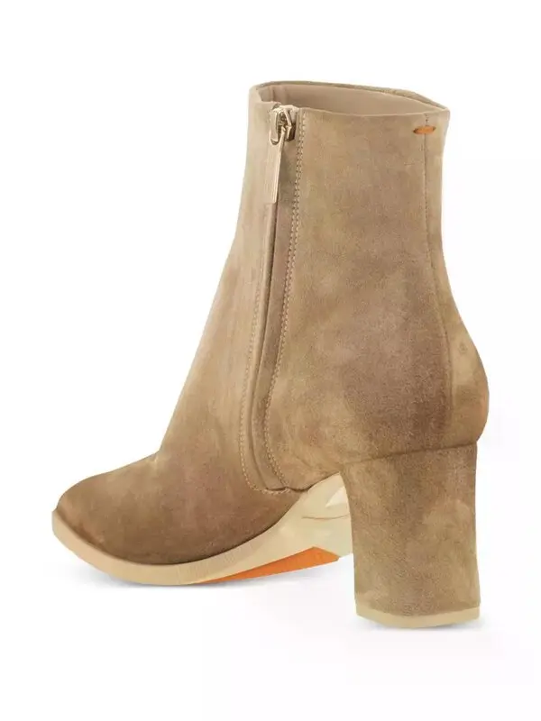 Santoni 65mm Suede Ankle Boots