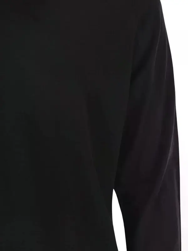 Fedeli Long-sleeve Sweater - Black