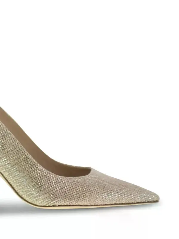 STUART WEITZMAN 75mm Pointed Slingback - Gold
