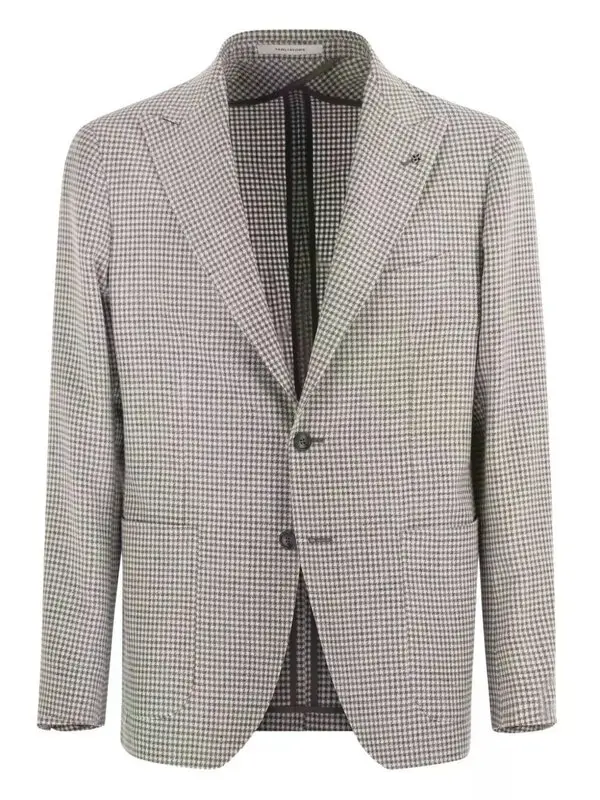 Tagliatore Montecarlo Peaked-lapel Patch-pocket Blazer