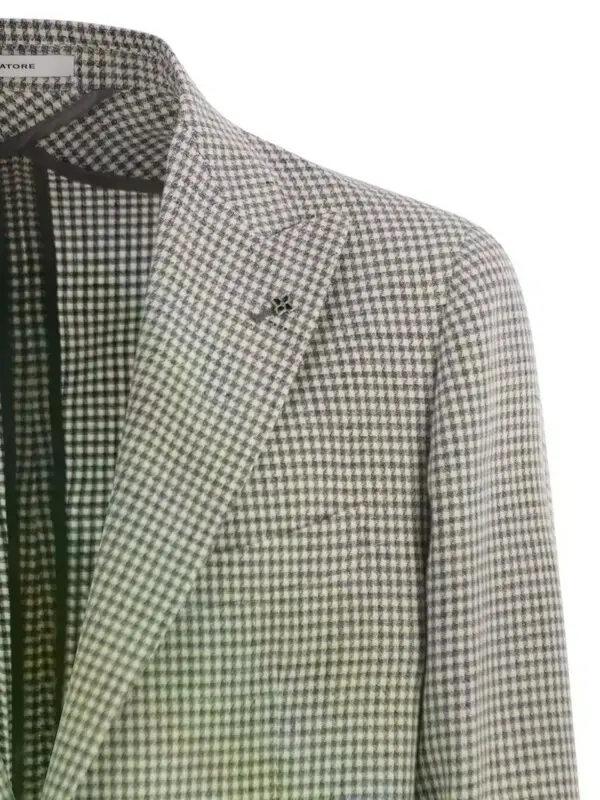 Tagliatore Montecarlo Peaked-lapel Patch-pocket Blazer