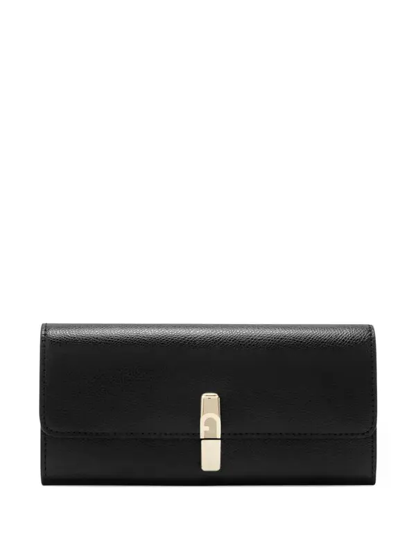 Furla Xl Iride Zip-fastening Continental Wallet - Black