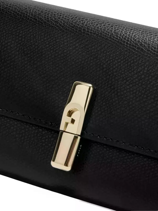 Furla Xl Iride Zip-fastening Continental Wallet - Black