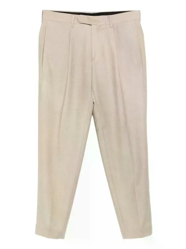 DELL'OGLIO Pleated Tailored Trousers