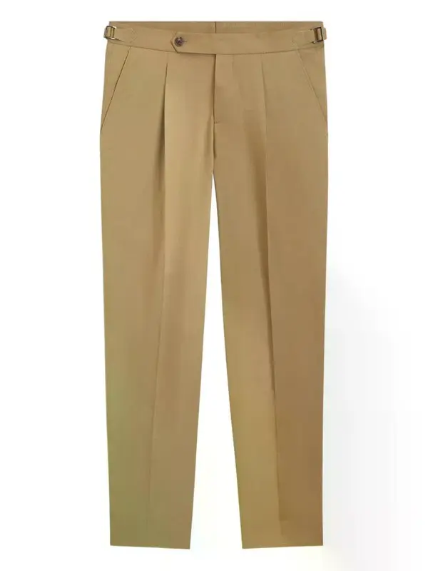 BOSS Tailored Trousers With Buckled Waist Tabs