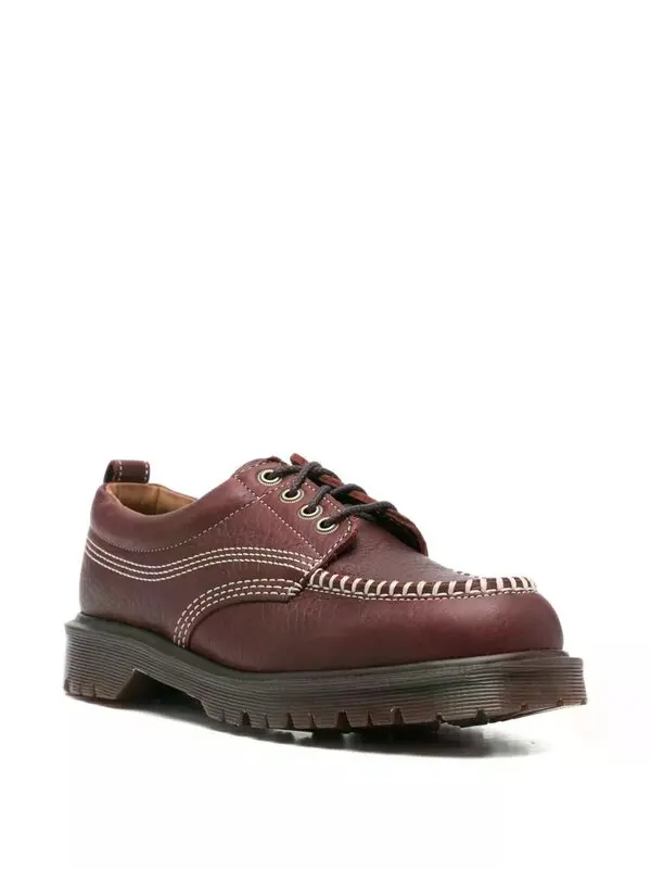 Dr. Martens Lowell Leather Loafers - Red