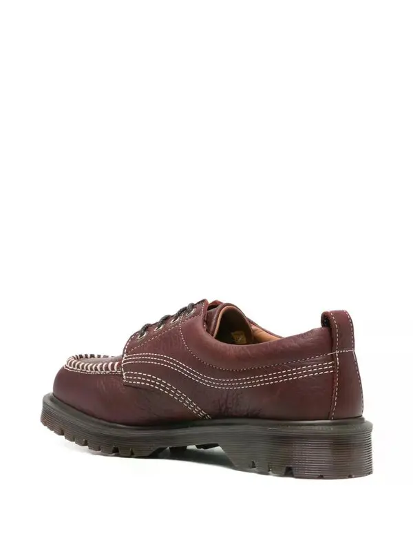 Dr. Martens Lowell Leather Loafers - Red