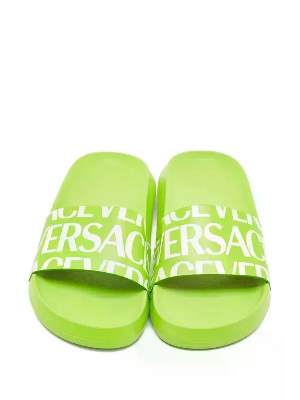 Versace Leather Slides