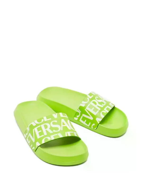 Versace Leather Slides