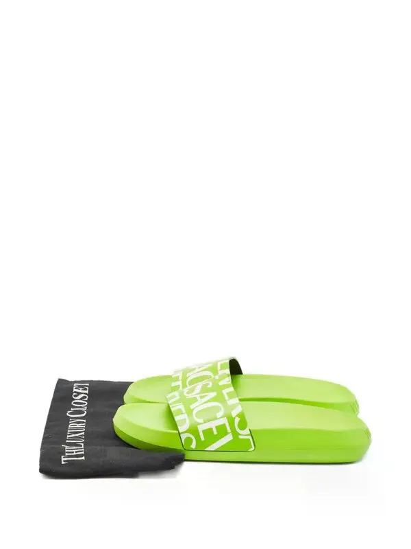 Versace Leather Slides