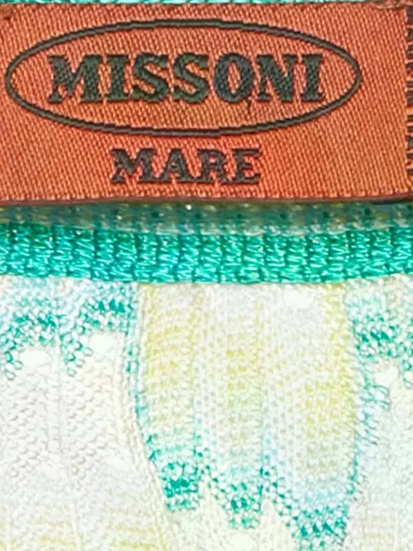 Missoni V-neck Drawstring Dress