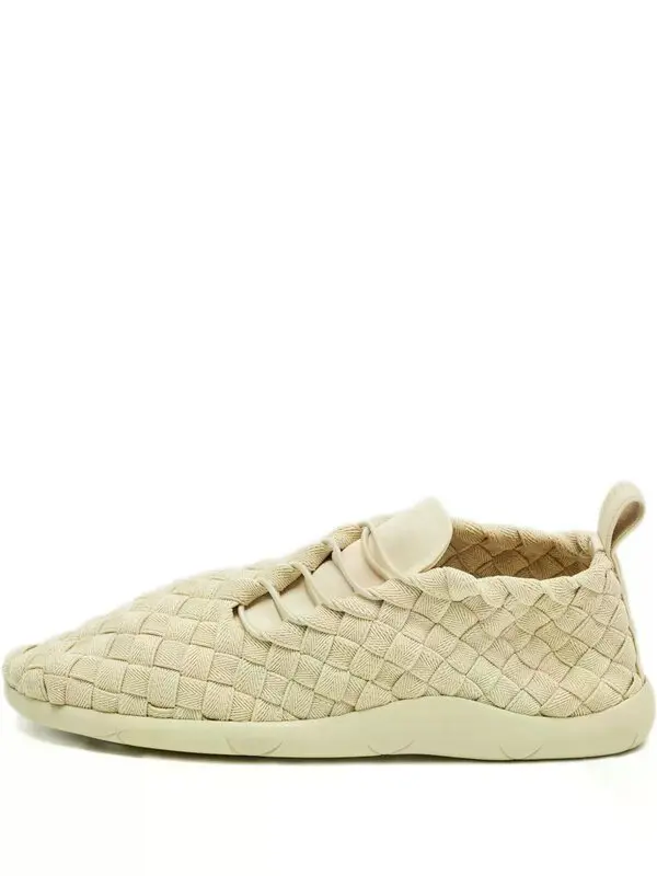 Bottega Veneta Intercciato Pattern Sneakers