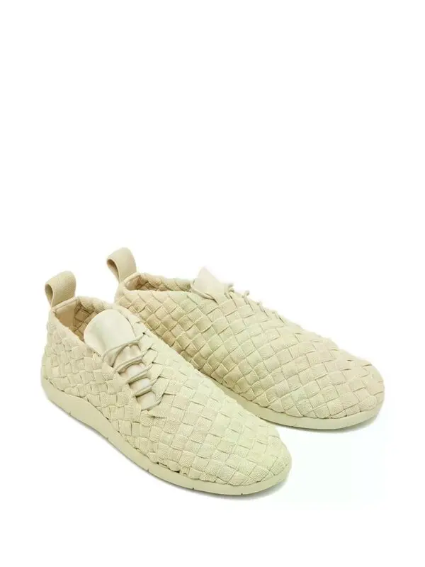 Bottega Veneta Intercciato Pattern Sneakers