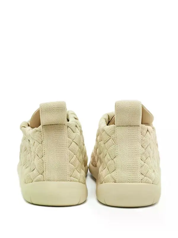 Bottega Veneta Intercciato Pattern Sneakers