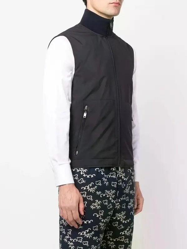 Brioni Zipped Gilet Jacket