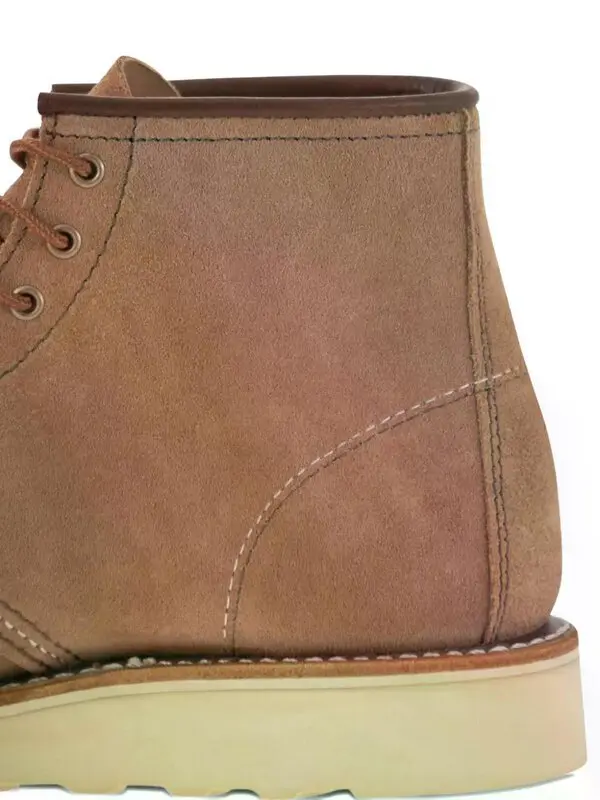 Red Wing Classic Moc Leather Ankle Boots - Brown