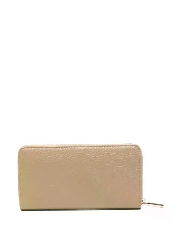 Liu Jo Logo-plaque Zip Wallet - Neutrals