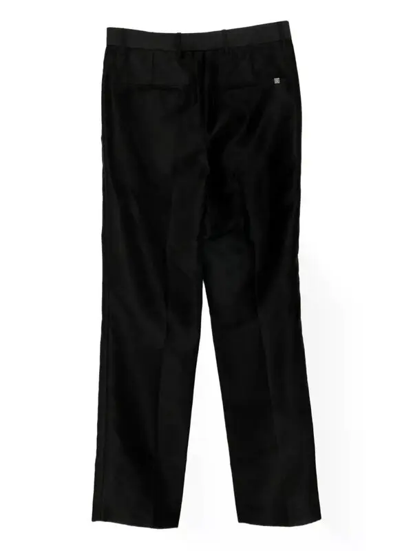 Helmut Lang Slubby Organza Trousers