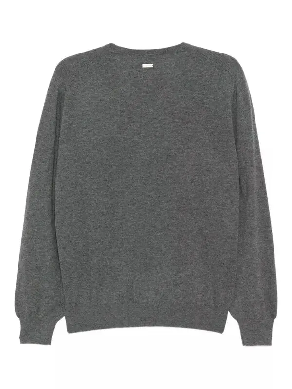FERRAGAMO Long-sleeve V-neck T-shirt