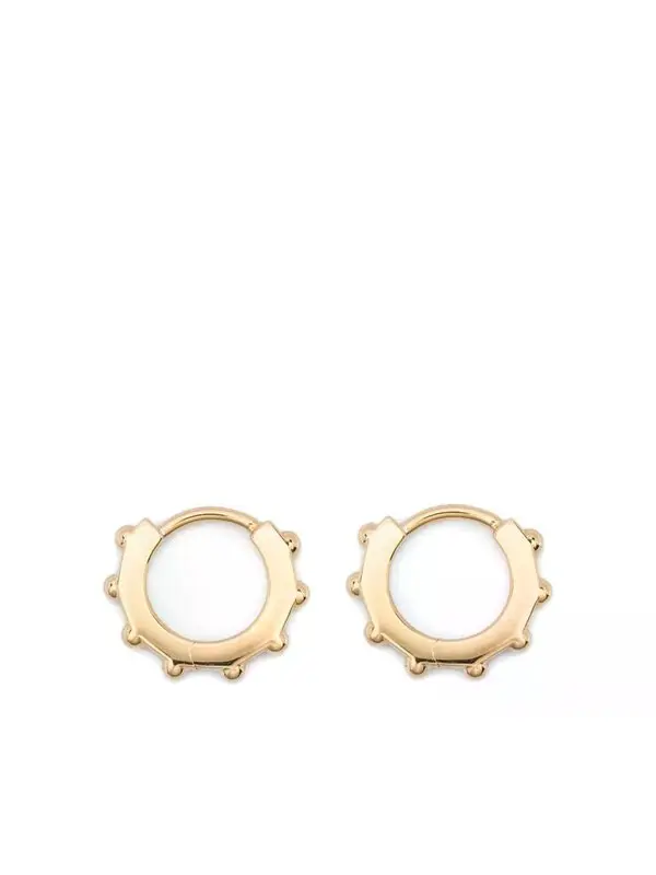SHAUN LEANE Spur Mini Hoop Earrings - Gold