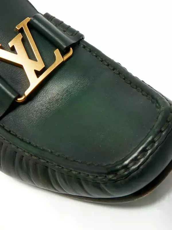 LOUIS VUITTON Montaigne Logo Loafer
