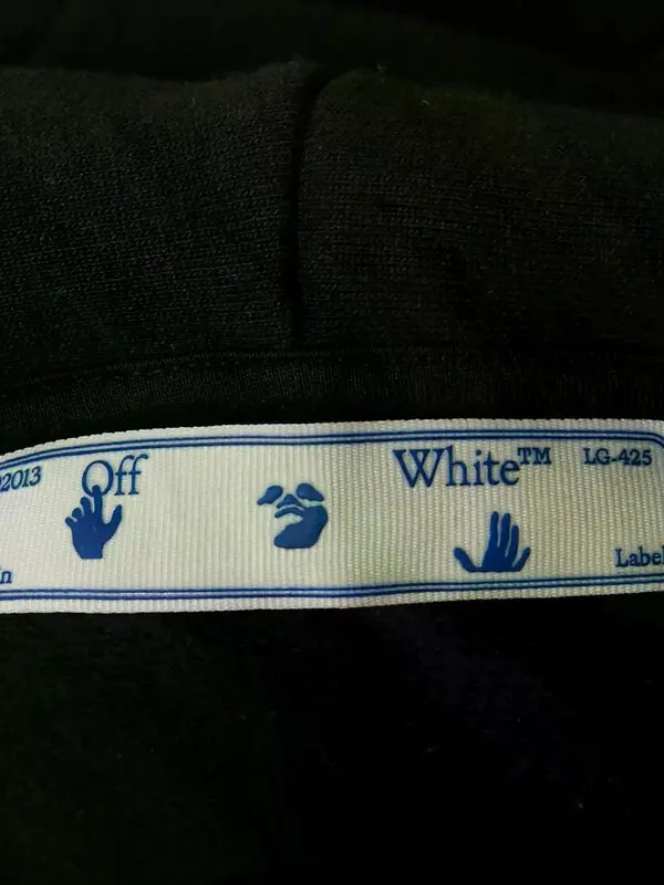 Off-White Cotton Hoodie