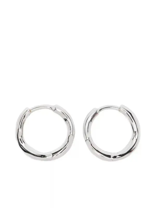 SHAUN LEANE Thorn Mini Hoop Earrings - Silver
