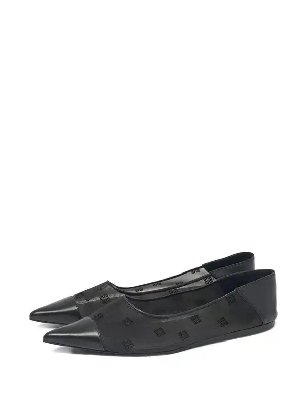 Givenchy 4g Leather Ballet Flats