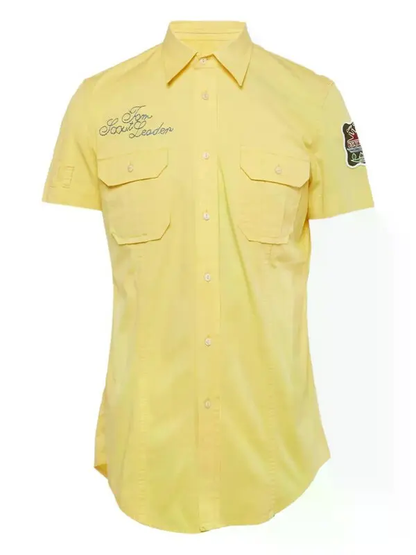 Dsquared2 Short-sleeve Buttons-fastening Shirt