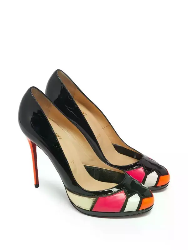 CHRISTIAN LOUBOUTIN Astrogirl Patch-work Pumps