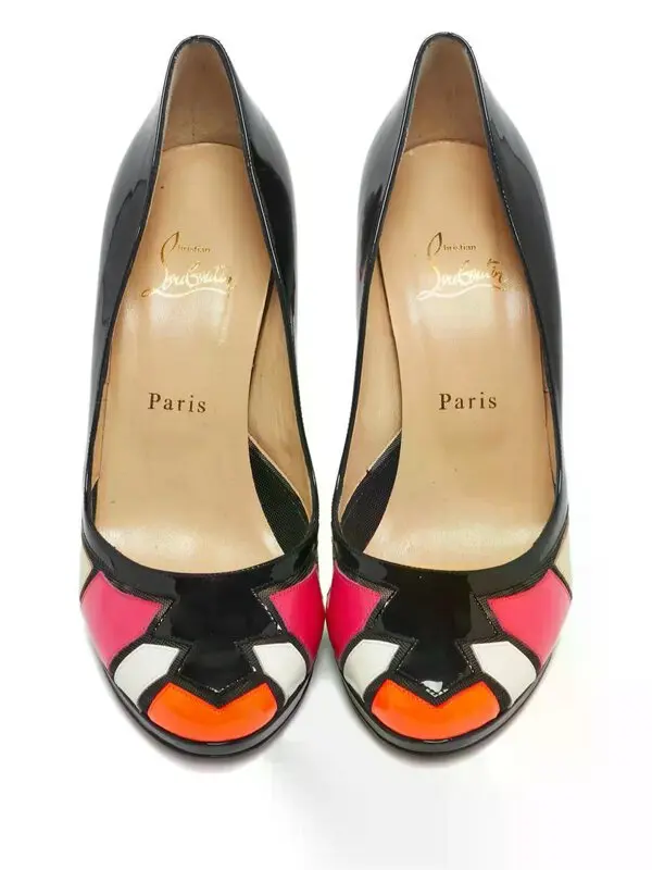 CHRISTIAN LOUBOUTIN Astrogirl Patch-work Pumps