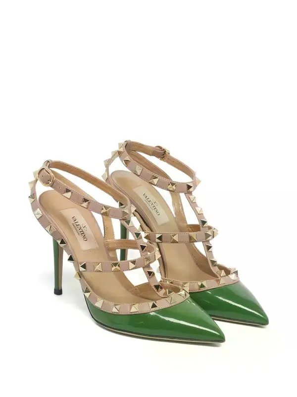 Valentino Garavani Rockstud T-strap Pumps