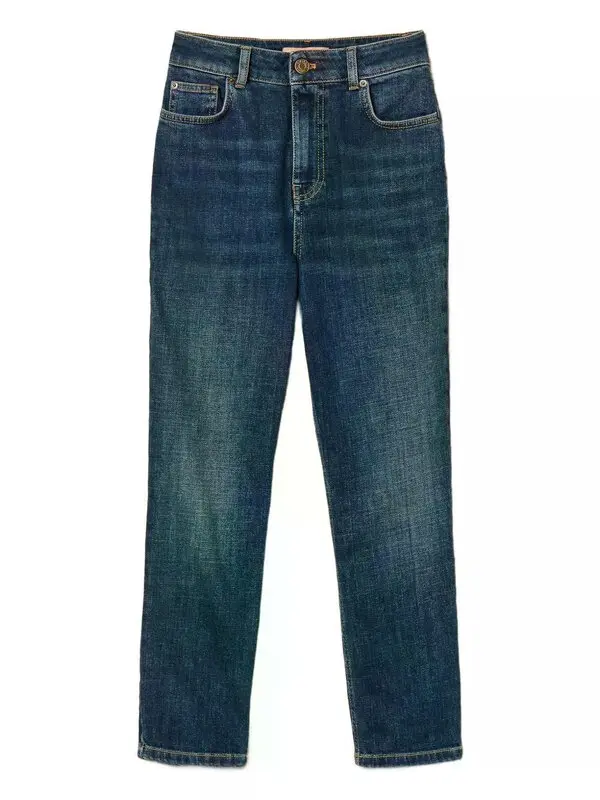 TWINSET Cropped Five-pocket Jeans