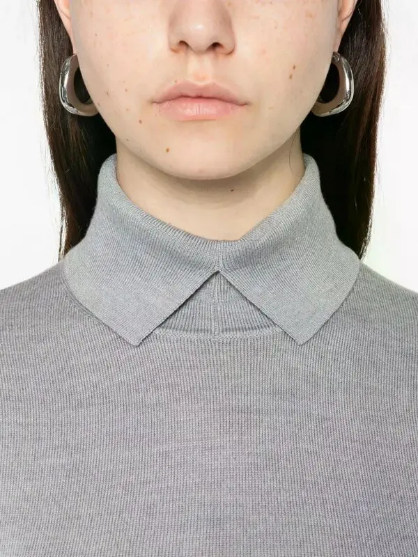 HERSKIND Collared Knit T-shirt