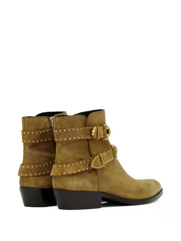 Isabel Marant Étoile Zalya Buckle Studded Boots