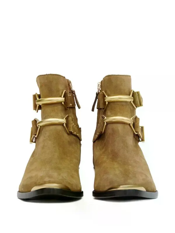 Isabel Marant Étoile Zalya Buckle Studded Boots