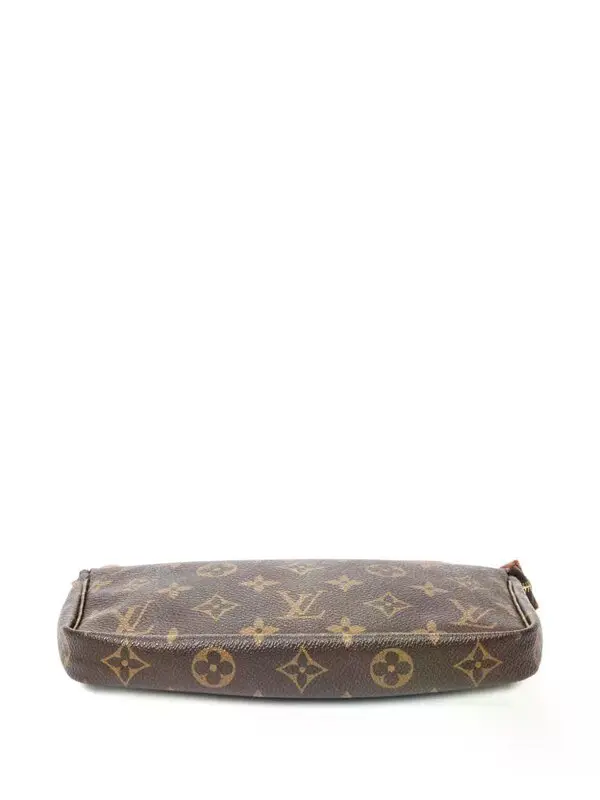 LOUIS VUITTON 1990s Monogram Shoulder Bag - Brown